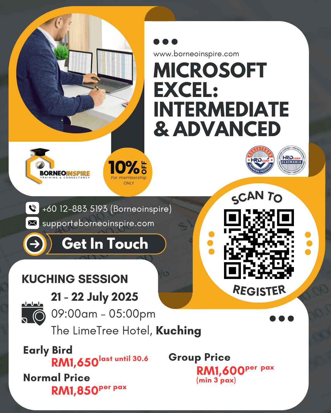 MICROSOFT EXCEL: INTERMEDIATE & ADVANCED